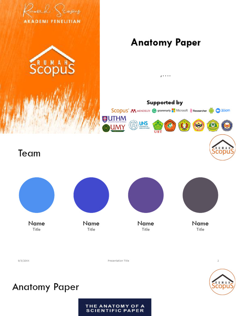 Anatomy Paper Scopus | PDF | Human Communication
