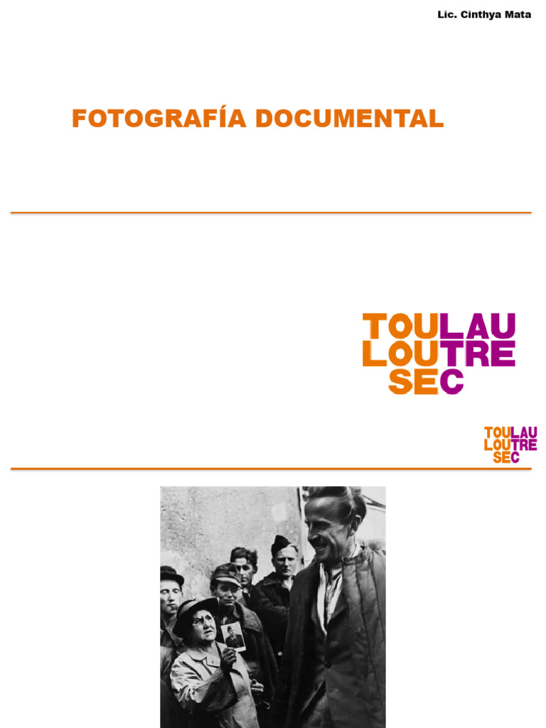 Elementos y Tipos de Fotografía Documental | PDF | Documental