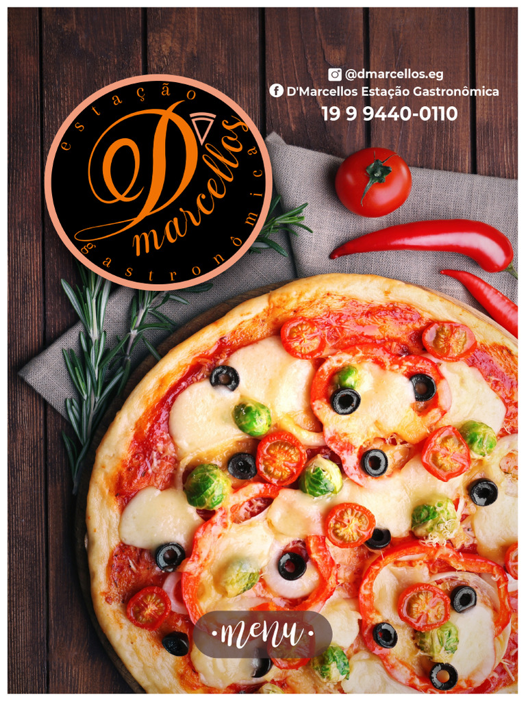D Marcellos Cardápio-1 | PDF