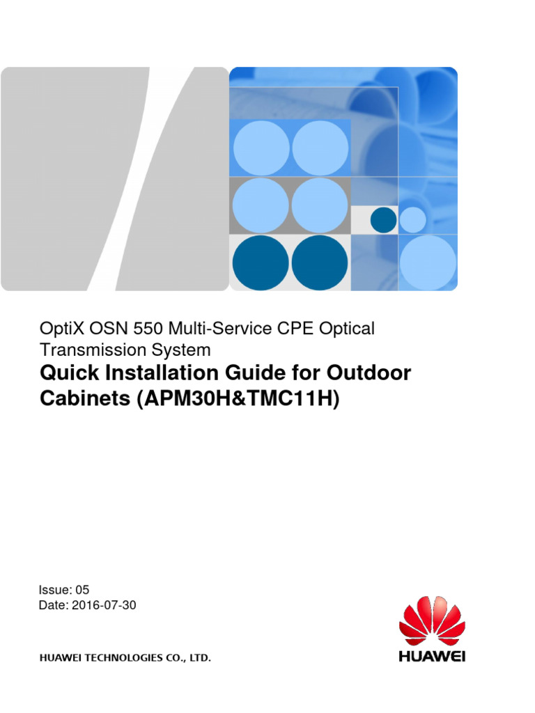 OSN 550 Quick Installation Guide For Outdoor 05 | PDF | Electrostatic ...