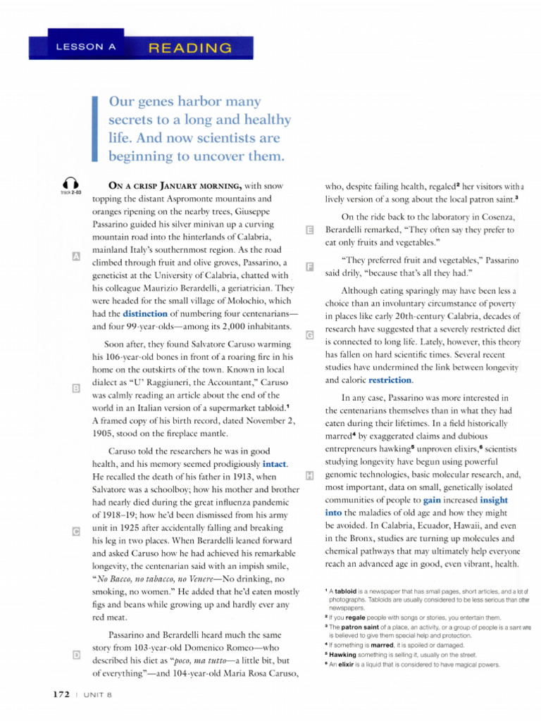 Reading (1) Beyond 100 | PDF