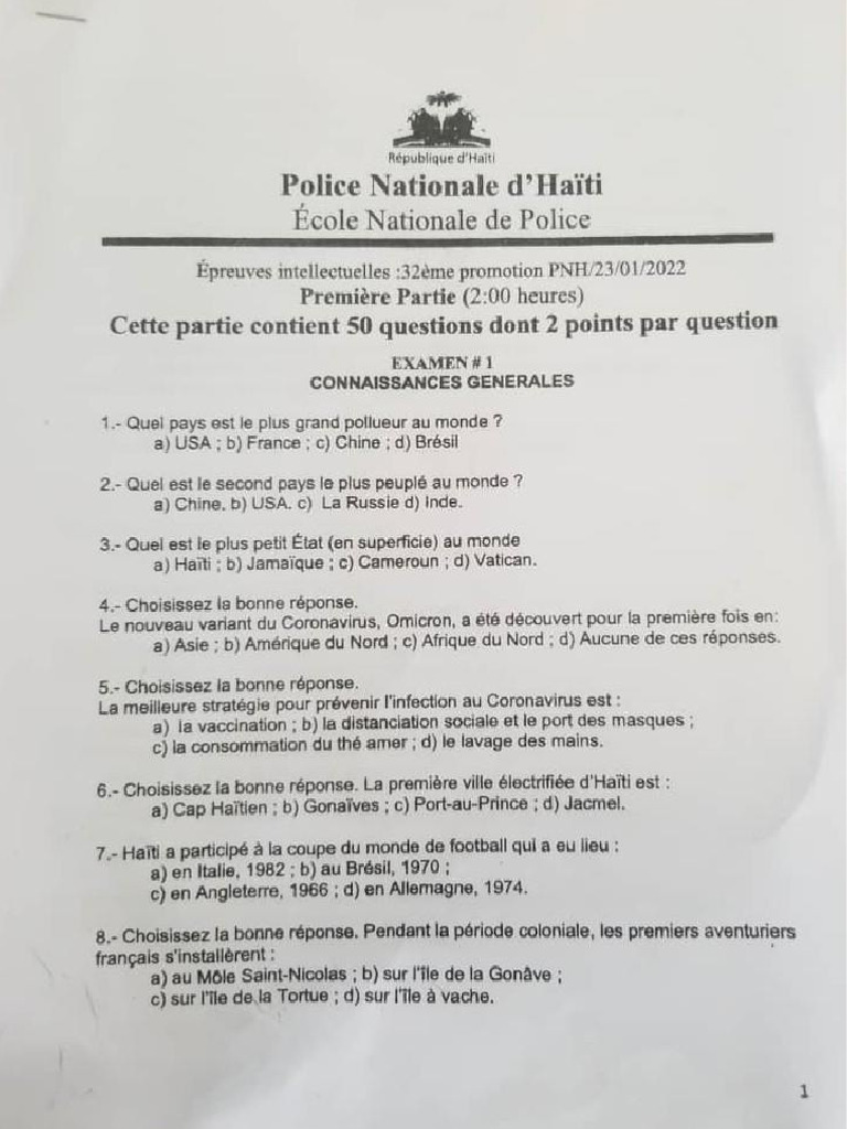 Examen PNH | PDF