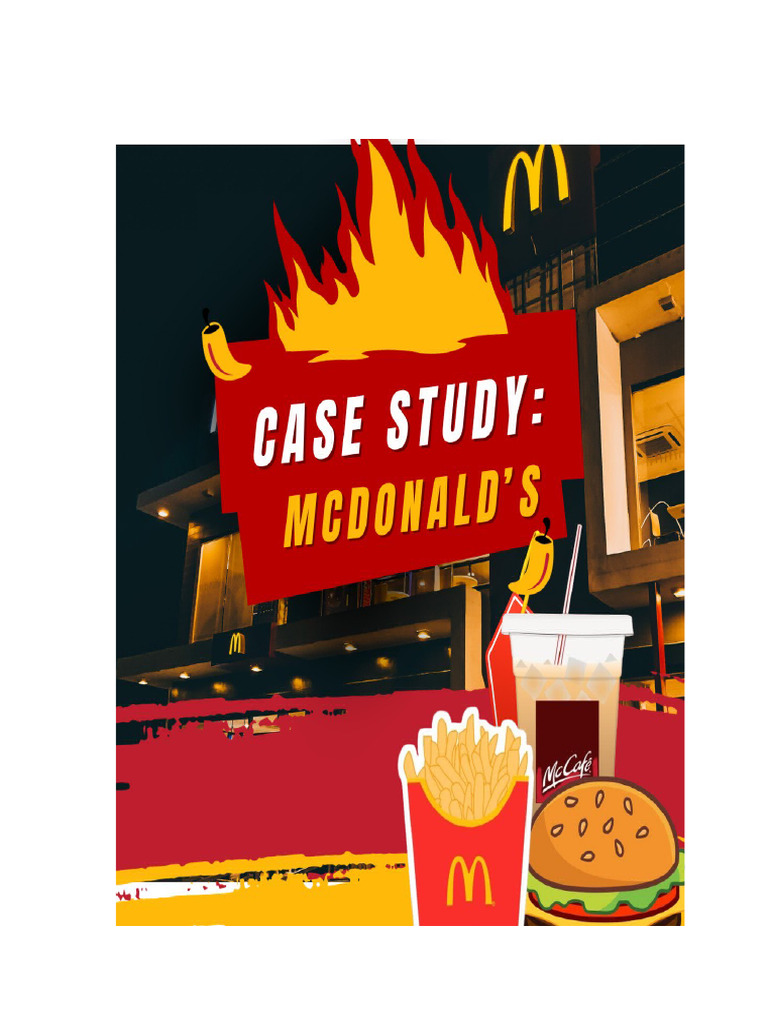 Case Study of MC Donald | PDF | Mc Donald's | Fast Food