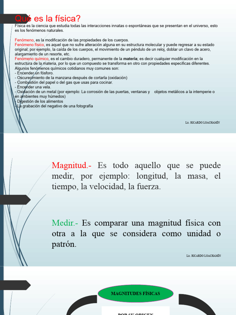 Magnitudes Fundamentales Del Si | PDF