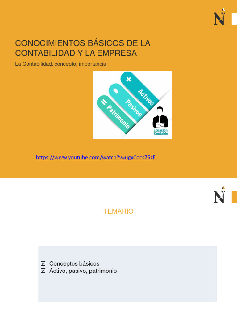 SEMANA 1.- La Contabilidad_ Concepto_ Importancia | PDF | Contabilidad | Business