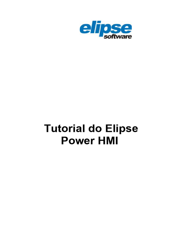 Tutorial Do Elipse Power HMI | PDF | Biblioteca (informática) | Janela ...