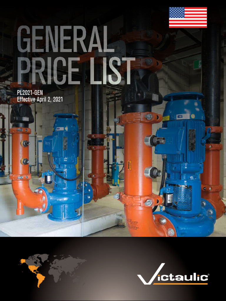 Pl2021-Gen Victaulic | PDF | Pipe (Fluid Conveyance) | Valve