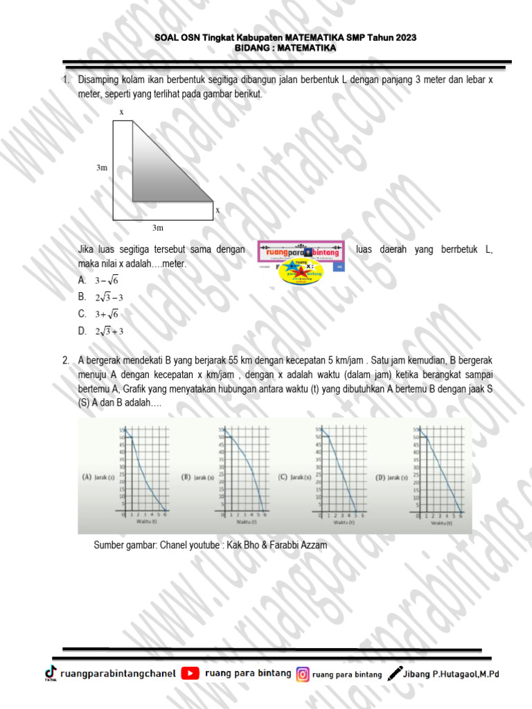 Soal Osn K Matematika 1 Pdf