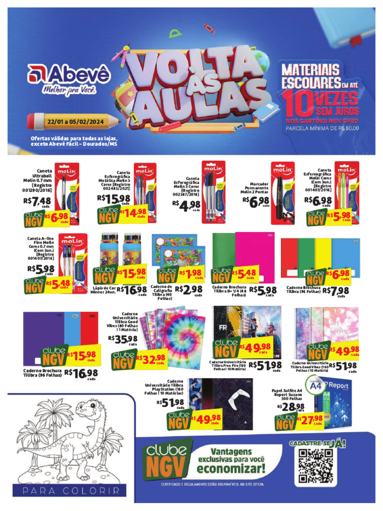 Volta Aulas Web | PDF | Printing | Writing Implements