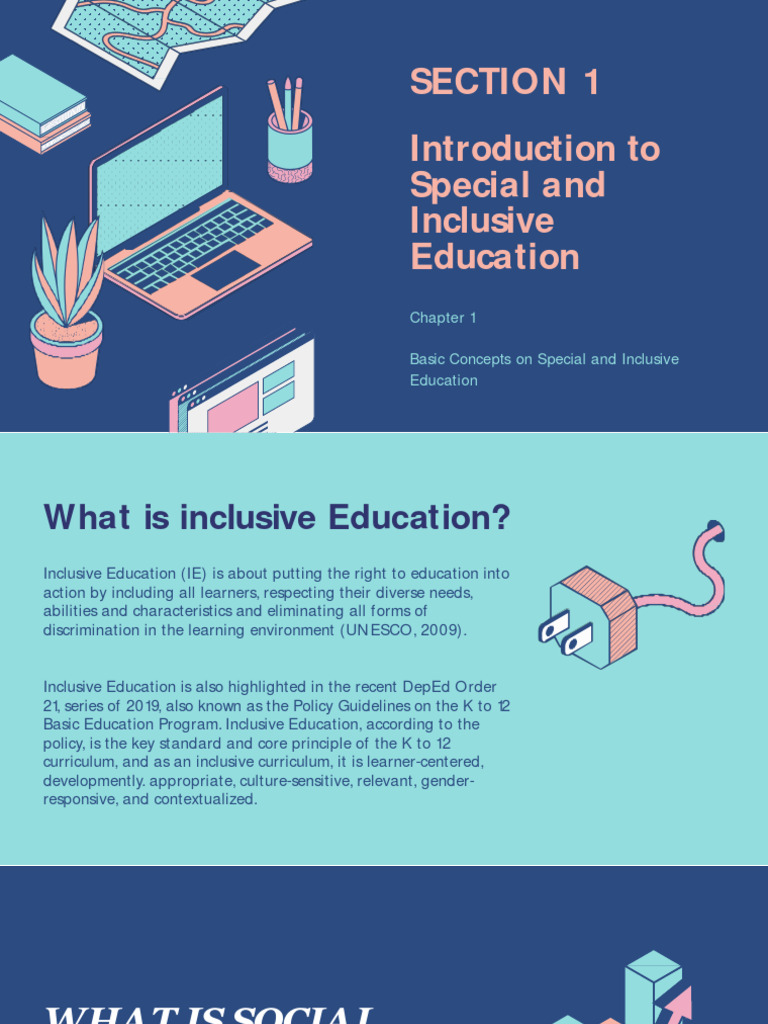 Section 1 Chapter 1 2 | PDF | Inclusion (Education) | Disability