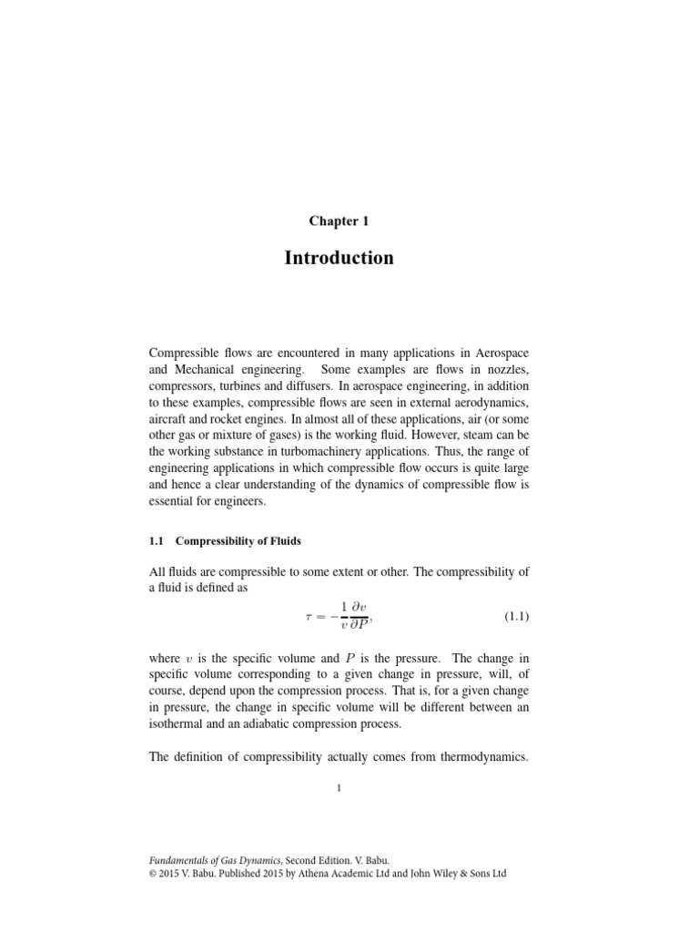 Vikash Babu Fundamentals of Gas Dynamic-15-24 | PDF | Gases | Fluid Dynamics