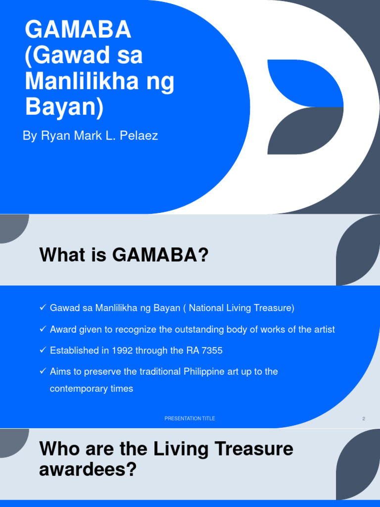 GAMABA | PDF