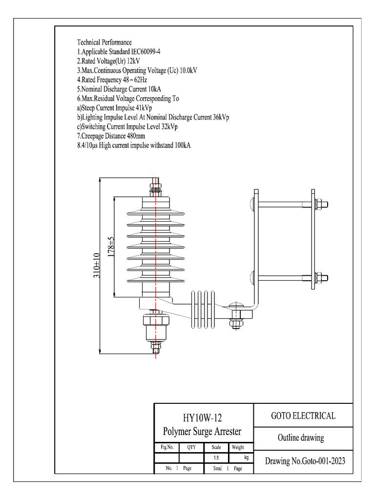 Arrester 12kv | PDF