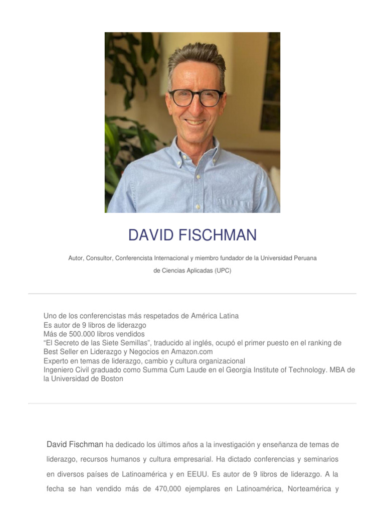 David Fischman | Descargar gratis PDF | Amor | Inteligencia