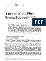 Idoc - Pub - Agency Theory Jensen and Meckling 1976 | PDF | Debt ...