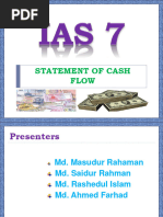 Ind AS - 7 Statement of Cash Flow Format - Felix | PDF | Expense | Dividend