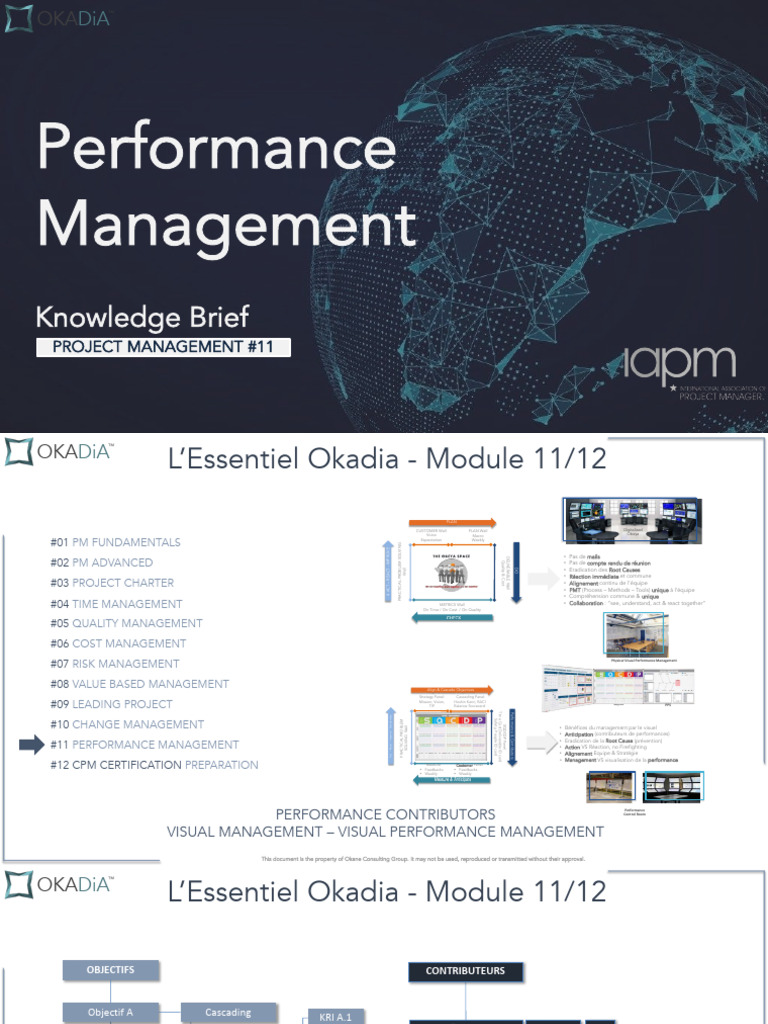 Okadia - Knowledge Brief Pm#11 | PDF | Performance Indicator | Business