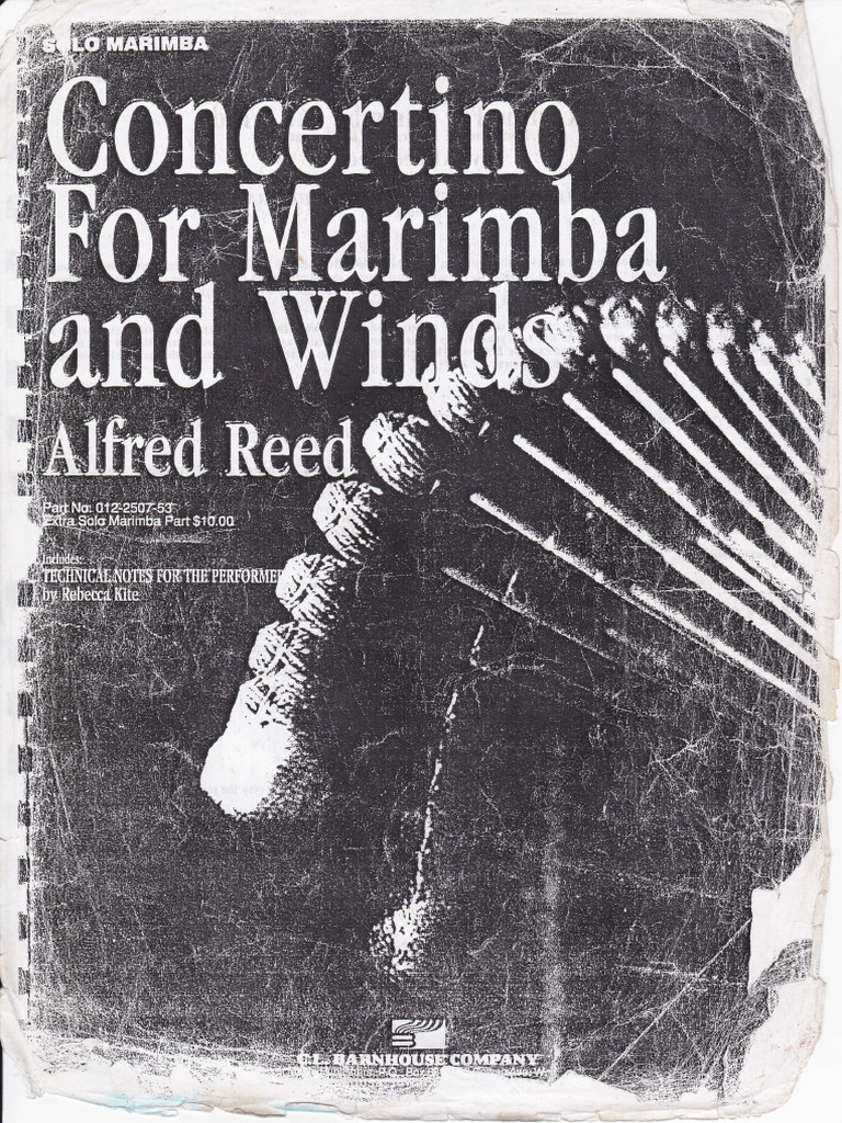 Alfred Reed Concertino Marimba | PDF