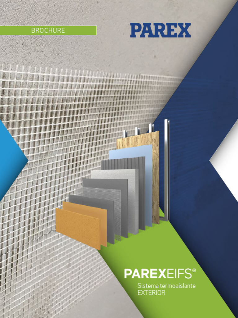 2020.04.30_PAREX_EIFS_BROCHURE_WEB | PDF | Agua | Hormigón