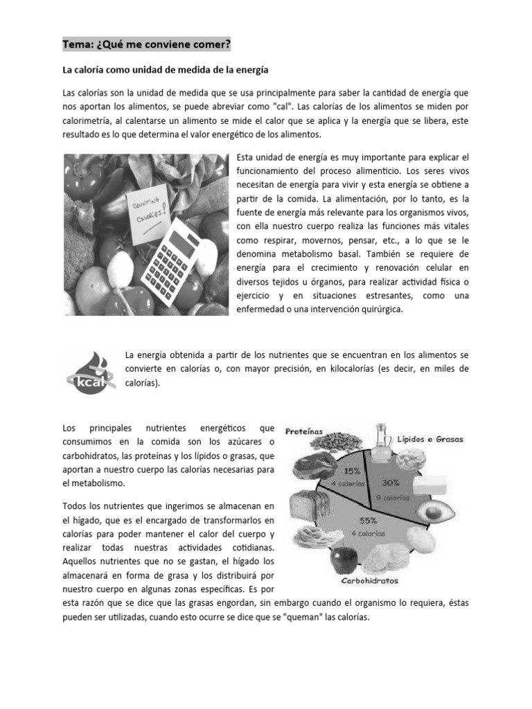 Actividad 29 Química - La caloría y el plato del buen comer | PDF ... Actividad 29 Química - La caloría y el plato del buen comer | PDF ...