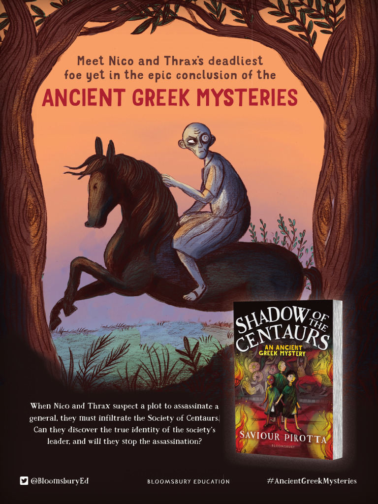 Ancient Greek Mysteries Shadow of The Centaurs Poster | PDF