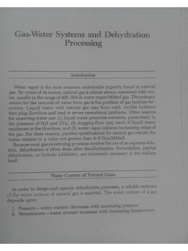 Dehydration process | PDF