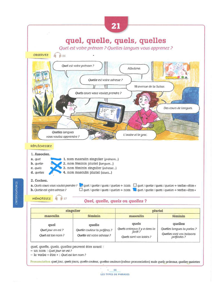 Quel (S) Quelle (S) (A1) | PDF