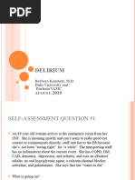 Brief Confusion Assessment Method (bCAM) : Instruction Manual v1 | PDF ...