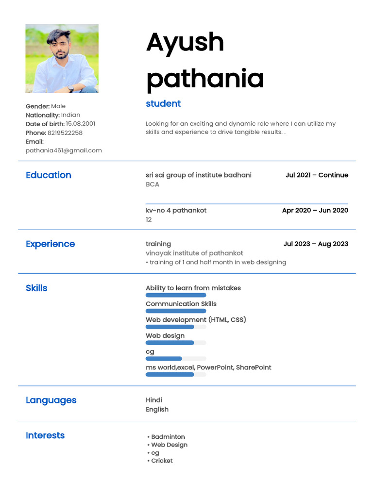Ayush_Resume_146 | PDF Ayush_Resume_146 | PDF