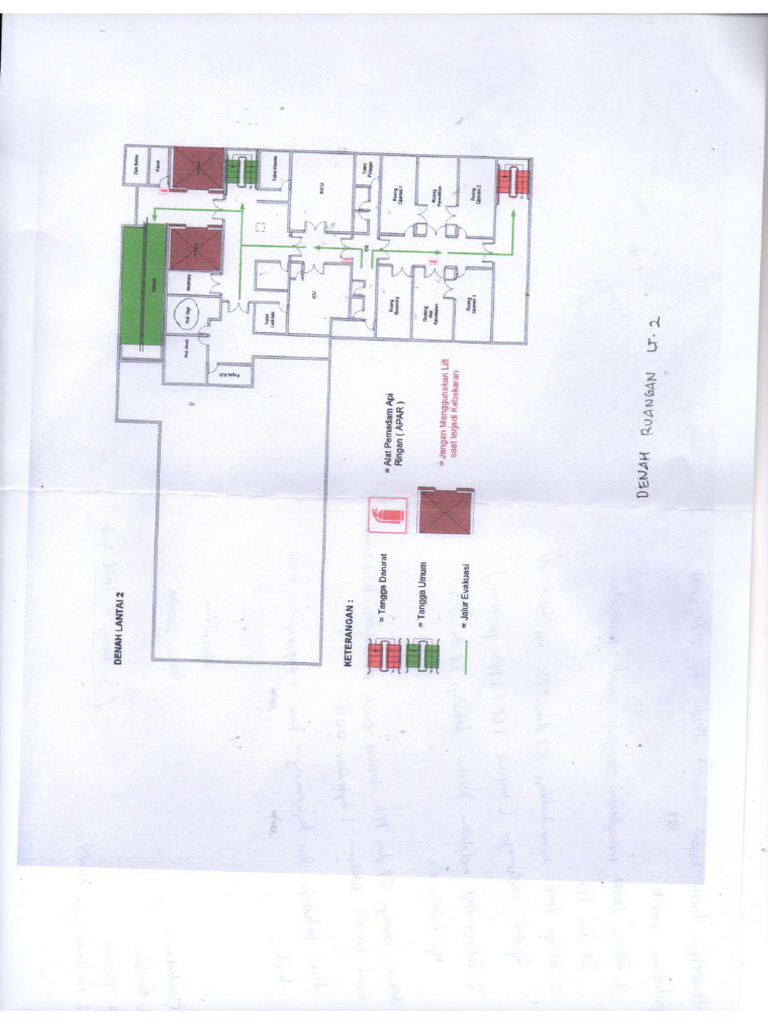 Denah Ruangan Rsu | PDF