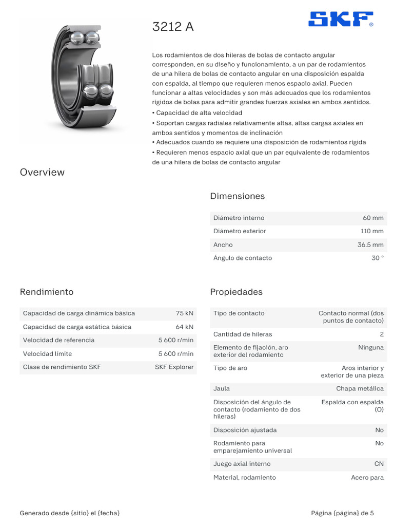 SKF 3212 A Specification | PDF | Red mundial | Internet y web