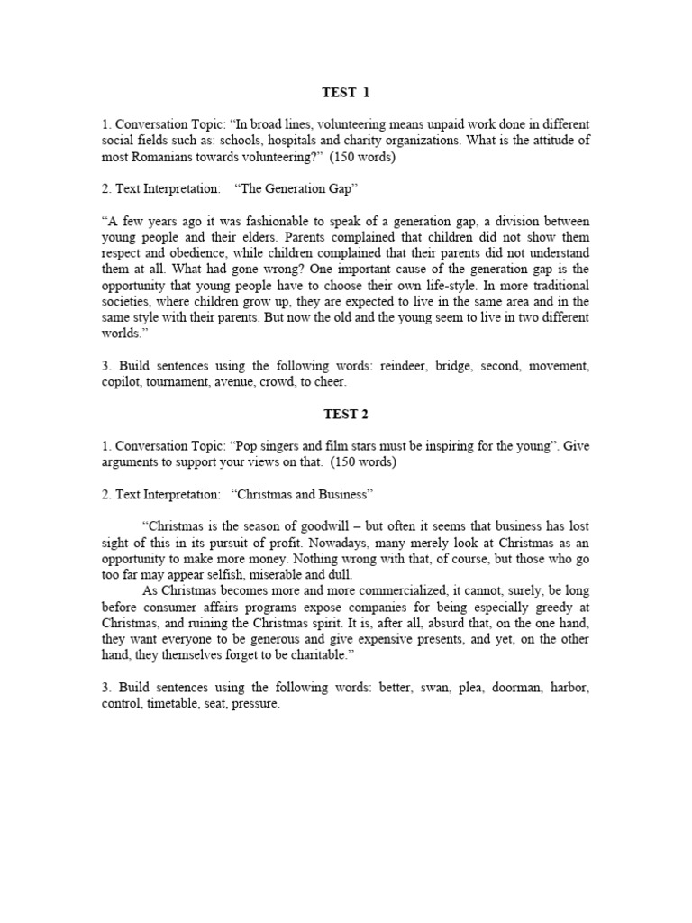 TESTE Engleza | PDF | Atlantis | Ellipsis