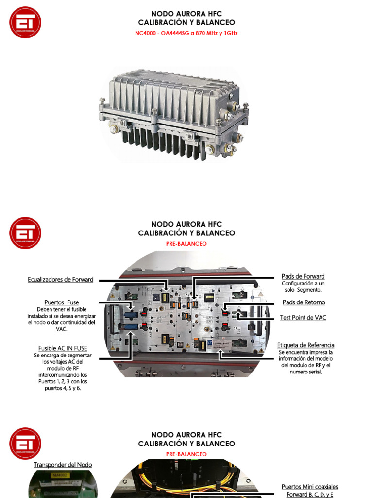 Nodo Aurora HFC Split M | Descargar gratis PDF | Informática ...