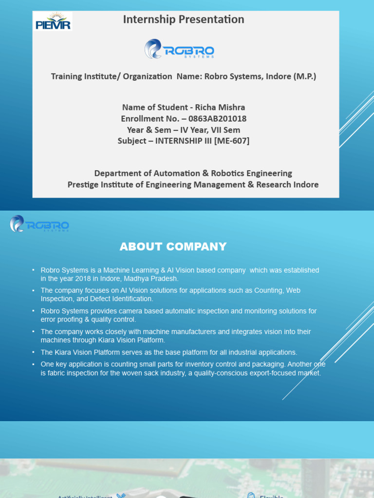 Internship Presentation-Richa | PDF