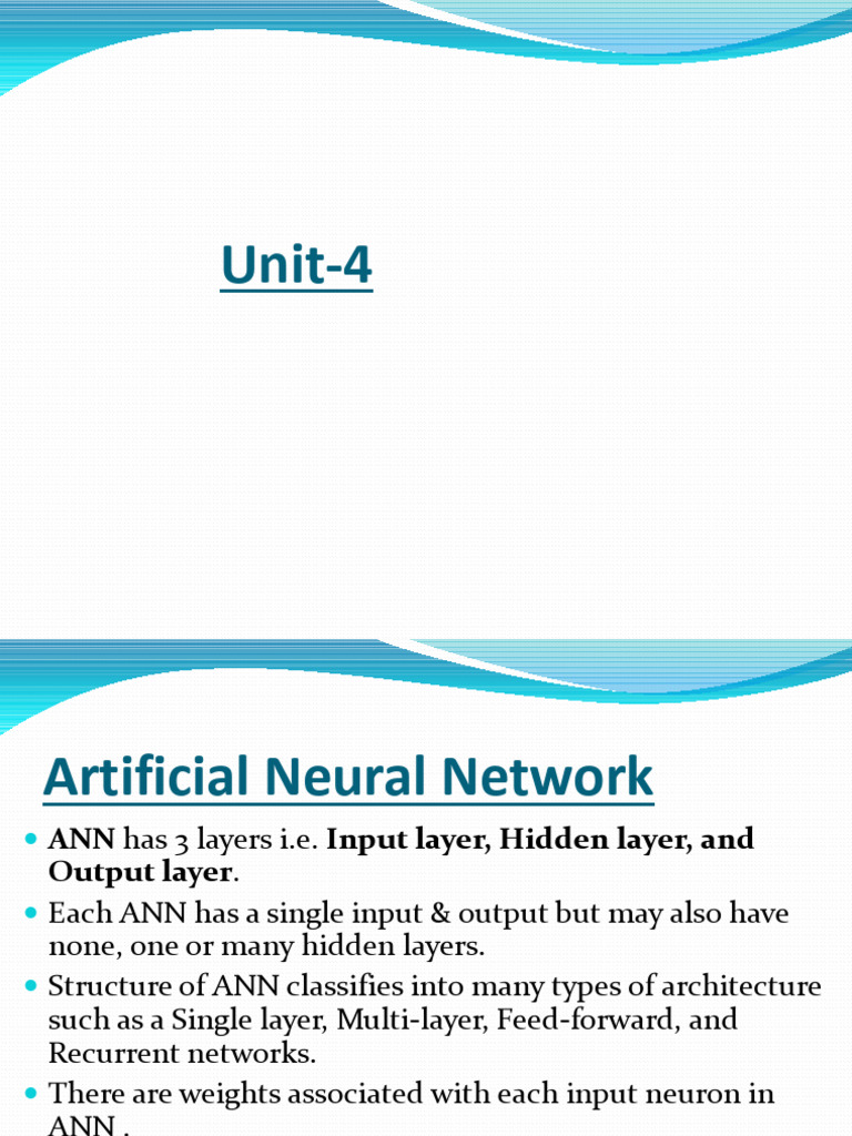 Unit 4 | PDF | Applied Mathematics | Computational Neuroscience