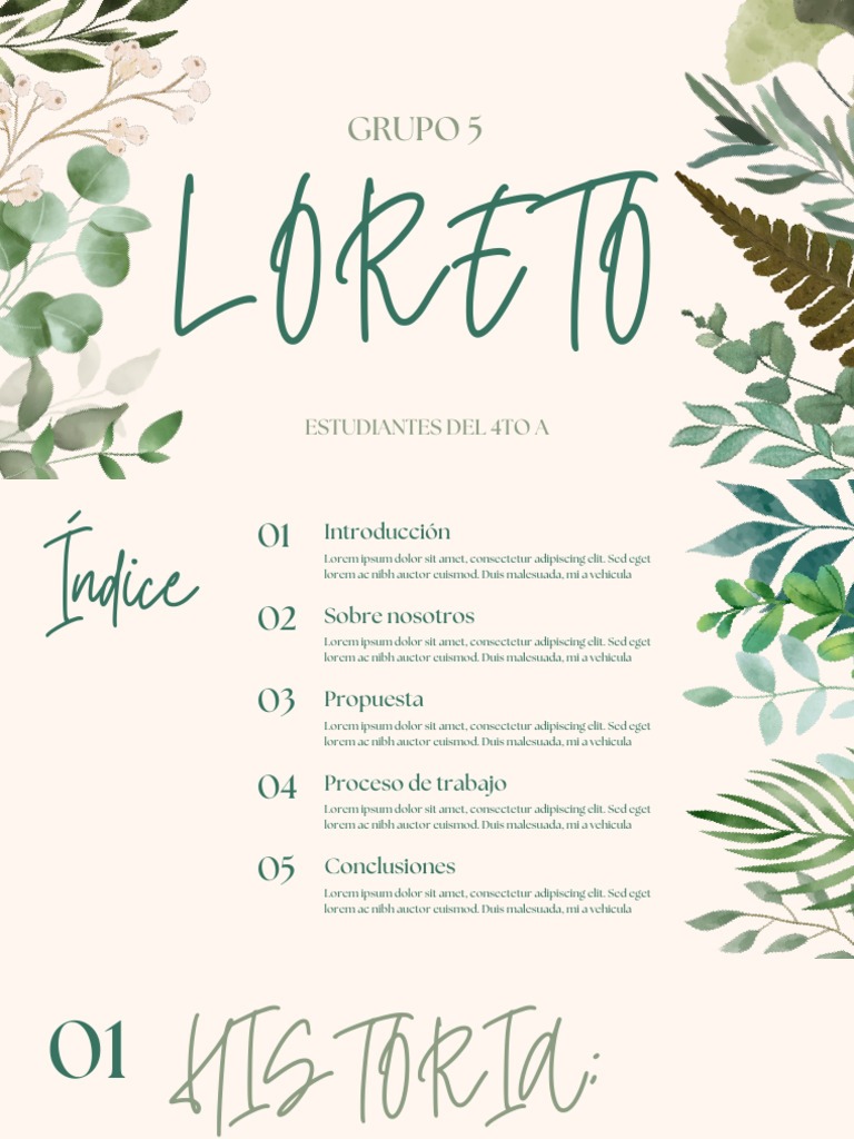 Loreto | PDF | Bailes