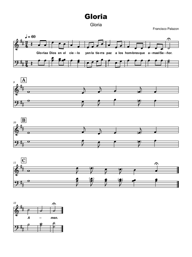3. GLORIA - F. PALAZON | PDF