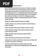 Medicine Chart For Chickens | PDF | Candidiasis | Medical Diagnosis