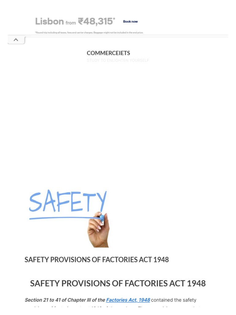 Factory Safety Guidelines | PDF | Belt (Mechanical) | Machines