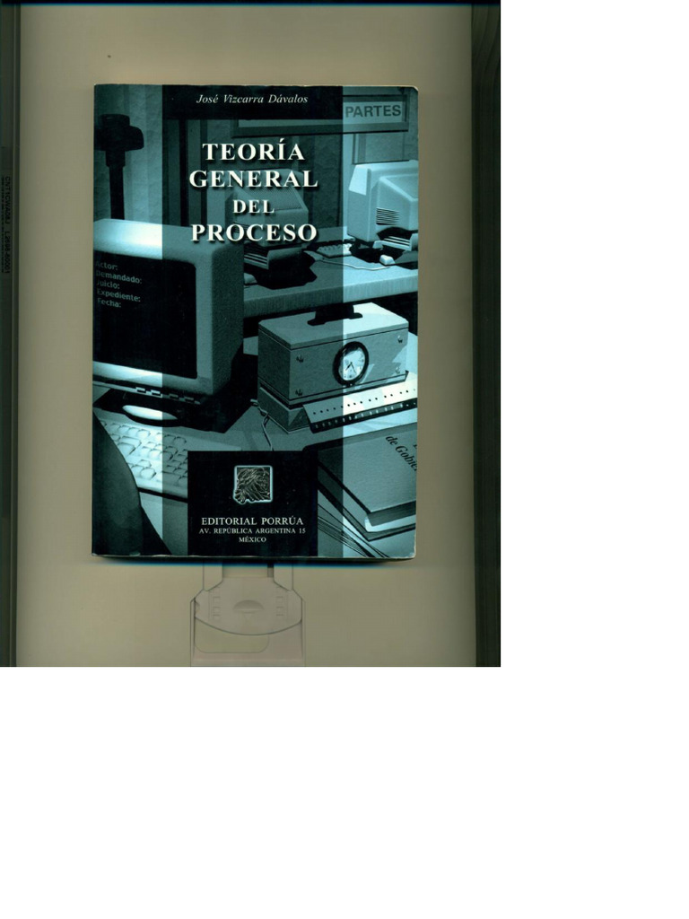 Teoría General Del Proceso - José Vizcarra Dávalos - TOAZ - INFO | PDF