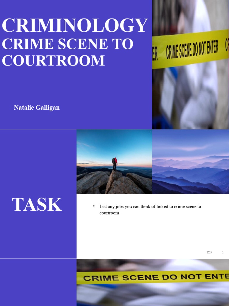 Crime Scene To Courtroom 3 | PDF | Computers