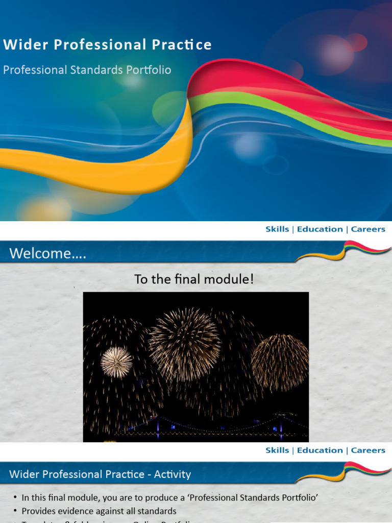 1) Professional Standards Portfolio 21-22 | Download Free PDF ...