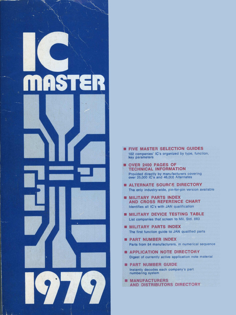 1979 IC Master | PDF | Amplifier | Detector (Radio)
