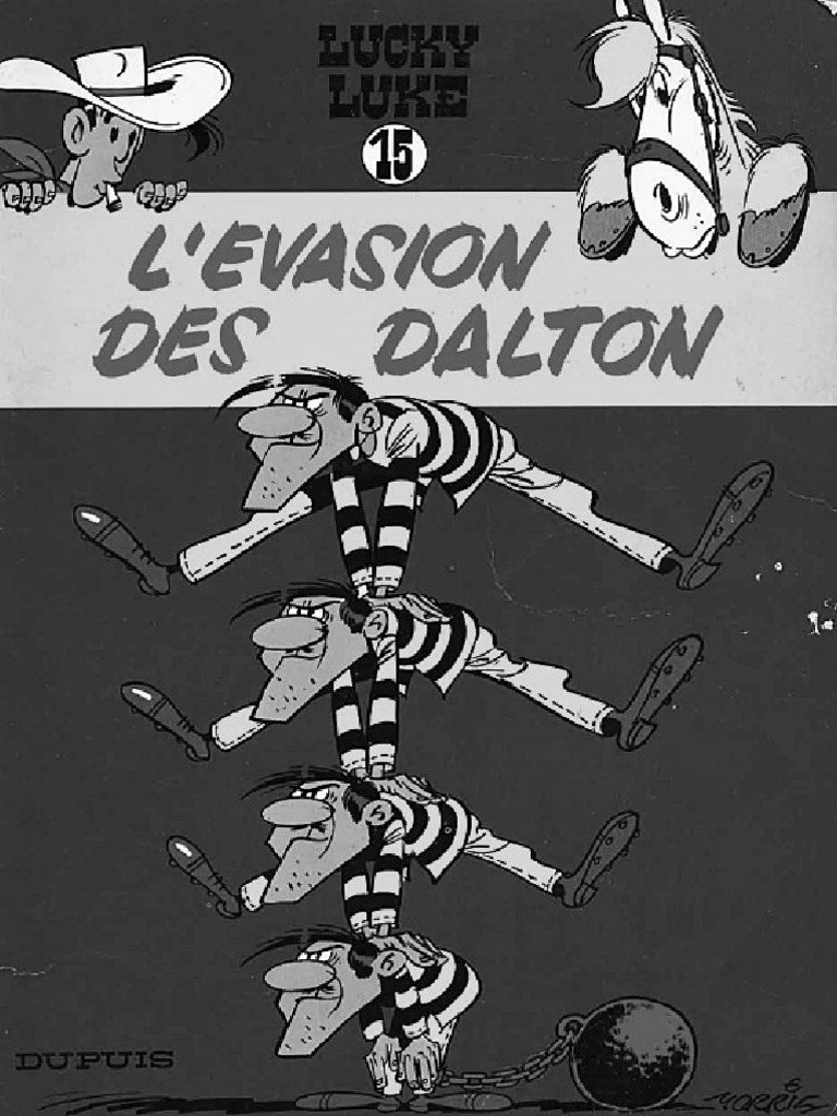 Lucky Luke - 15 - L Evasion Des Dalton | PDF