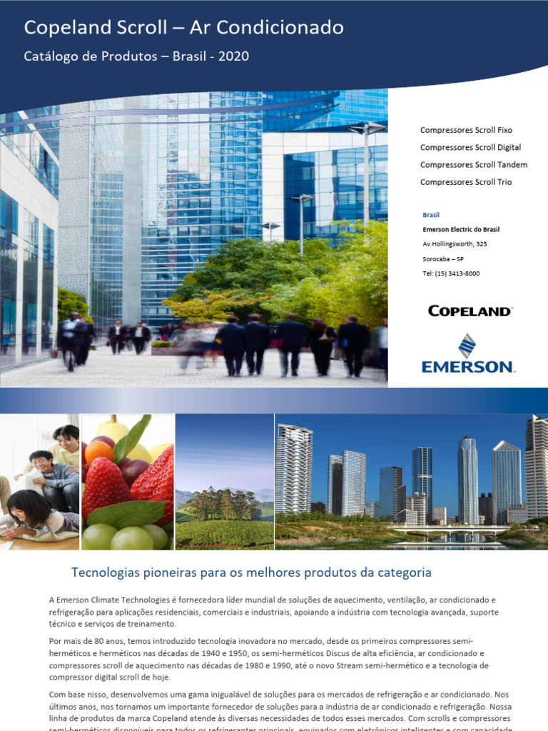 Copeland Scroll - Catálogo Scroll Ar Condicionado - Brasil - 2020 ...