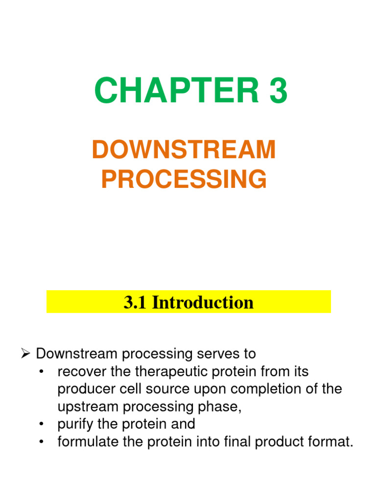 Biopharmaceuticals Chapter 3-2023 | PDF | Chromatography | Protein Purification