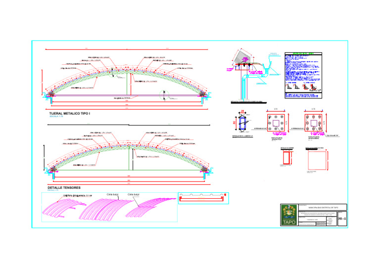 PLANOS_TECHO CURVO | PDF