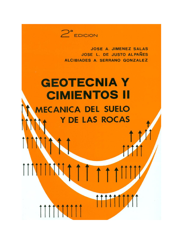 Jimenez Salas, Geotecnia y Cimientos II | PDF