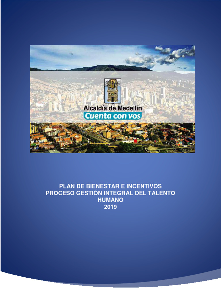 Plan de Bienestar e Incentivos 2019 | PDF