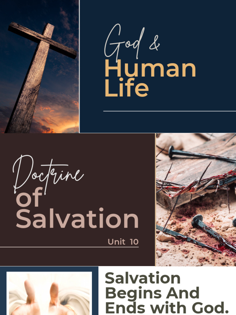 God & Human Life Unit #10 | PDF | Salvation | Justification (Theology)